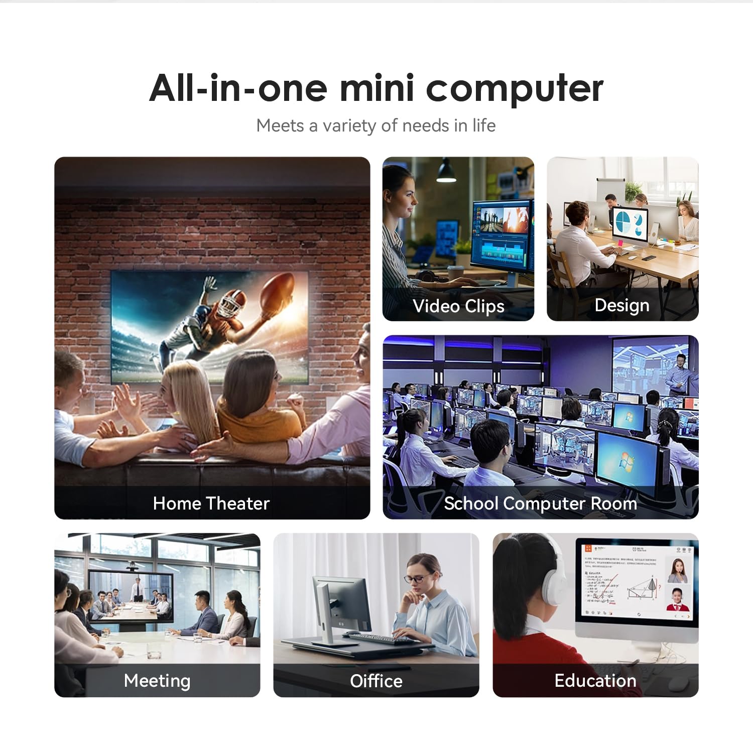 TRIGKEY Mini PC Ryzen 7 S5 5700U(8 Cores, 16 Threads) Mini Computer 32GB DDR4 500GB M.2 NVME(Max 3000MB/S) SSD Gaming S5 Mini Computer OS Pro. Wi-Fi 6/Bluetooth 5.2/4K@60Hz/HDMI+DP/USB 3.0 Micro PC