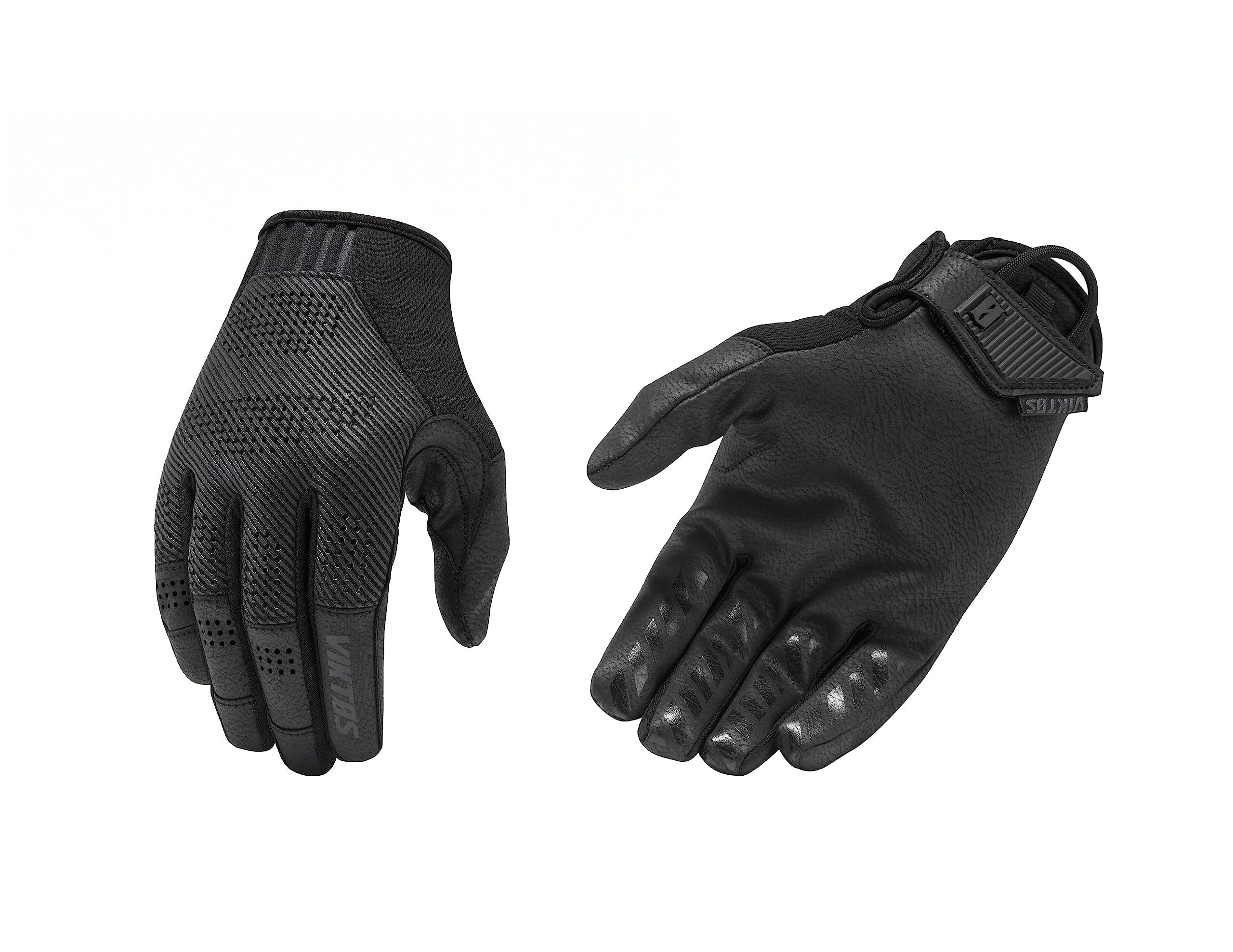 VIKTOS Women's Leo Vented Duty Gloves with Laser Perforation to Reduce Heat | Reinforced Thumb | Adjustable Hook & Loop Closure, Nightfjall, Medium