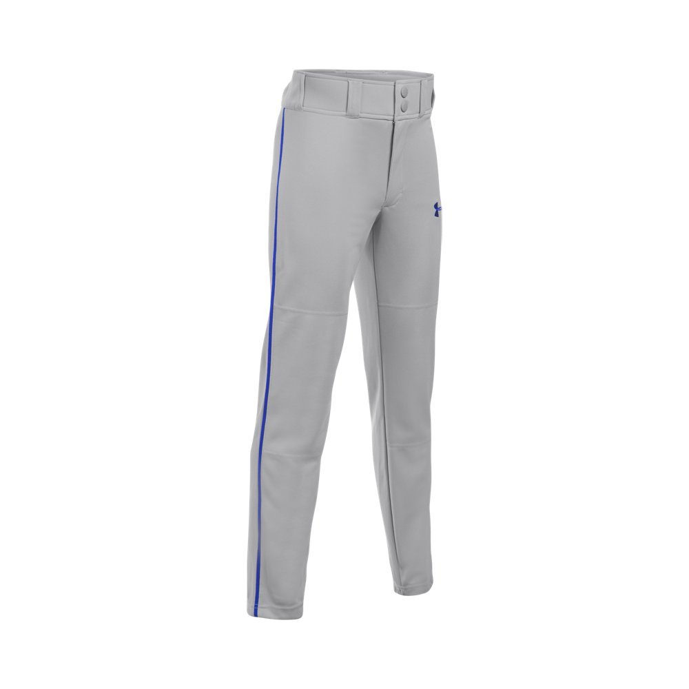 Under Armour UA Clean Up Piped Baseball YLG Baseball Gray