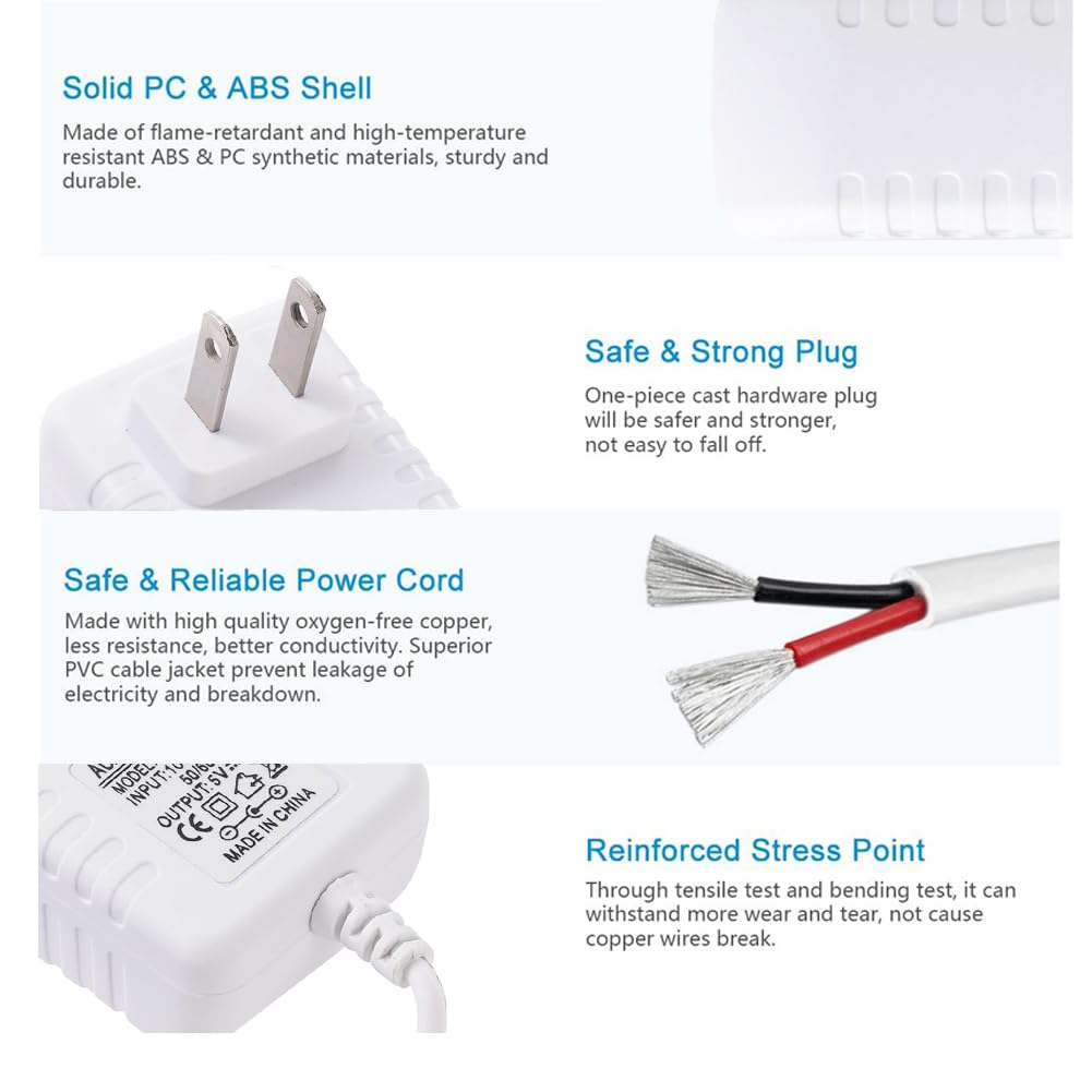 Universal DuetSoothe Power Cord,AC Power Adaptor for Graco Simple Sway,Glider LX,Glider Elite, Glider Premier, Glider Lite, Glider Petite LX, Sweetpeace,DuetConnect LX, Sweet Snuggle