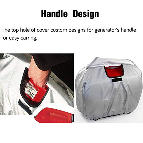 Yzyun Generator Cover fit for Honda Eu2000i Eu2200i Generator Outdoor Storage Cover