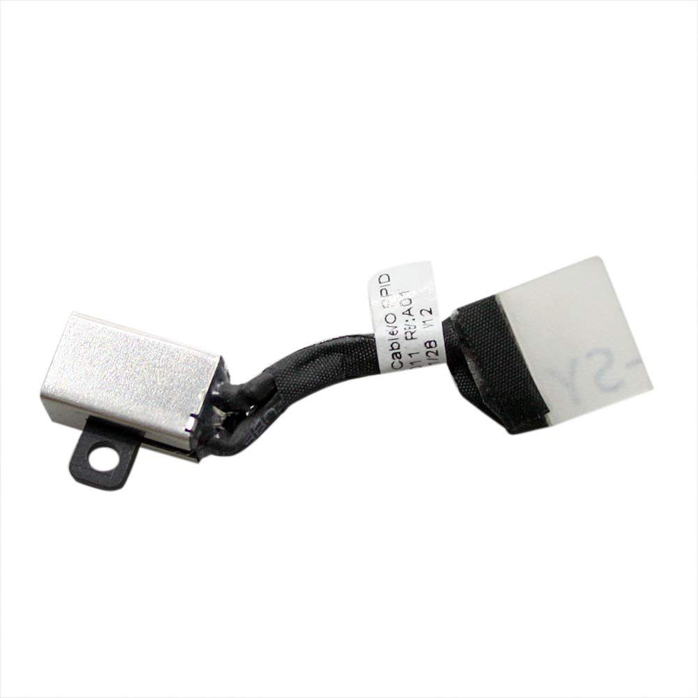 Zahara DC Power Jack Cable for Dell Latitude 3400 P111G,3500 P85F P86F001/ Inspiron 15-5582 5583 5584 7580 CN: 0TM5N3 / TM5N3 450.0FV06.0011 450.0FV06.0091 450.0FV0G.0021