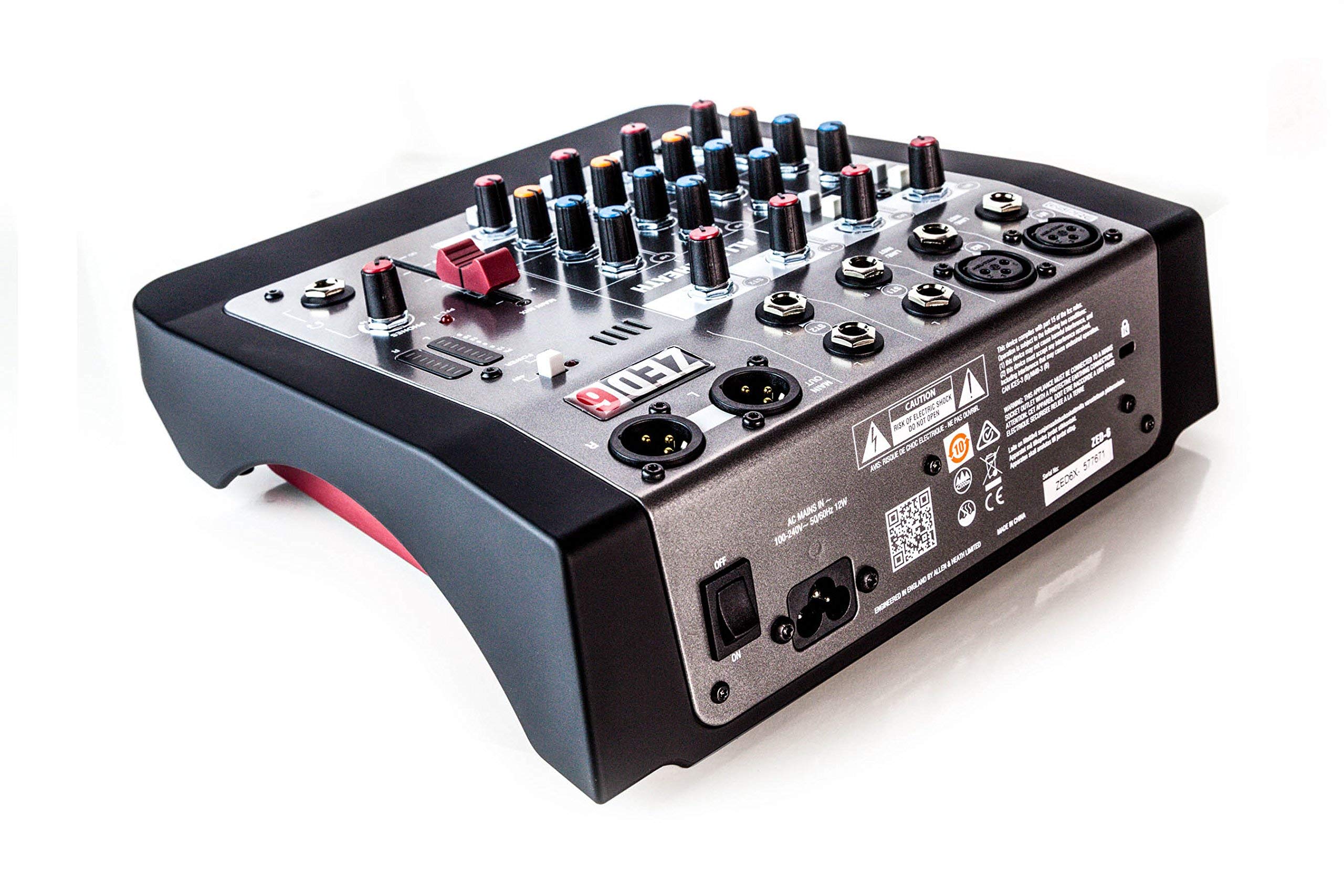 ZED-6 6-Channel Analog Mixer (Renewed)