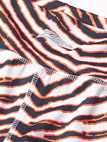 Zubaz Women's Standard Zebra Leggings, Team Color, X-Large