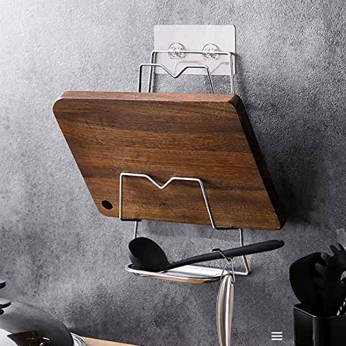 WUDILU 3 Layer Silver Anti-Fall Stainless Steel Drying Pan Pot Rack Cover Lid Rest Stand Spoon Holder Kitchen Tool