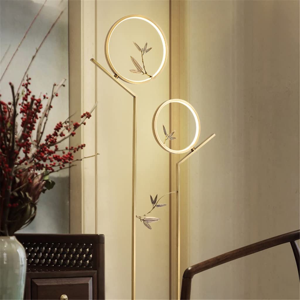 ZSEDP Chinese Floor Lamp Chinese Style Living Room Bedroom Study Classical Vertical Lamps and Lanterns