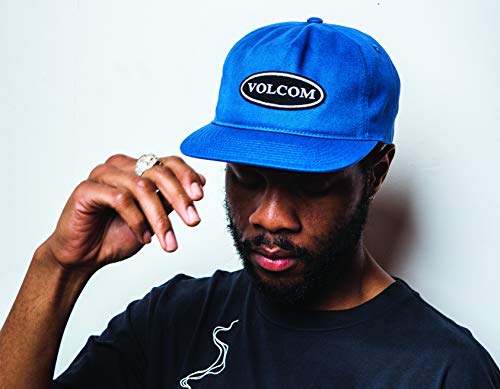 Volcom Men's Full Stone Xfit Hat, Asphalt Black, Large/X-Large