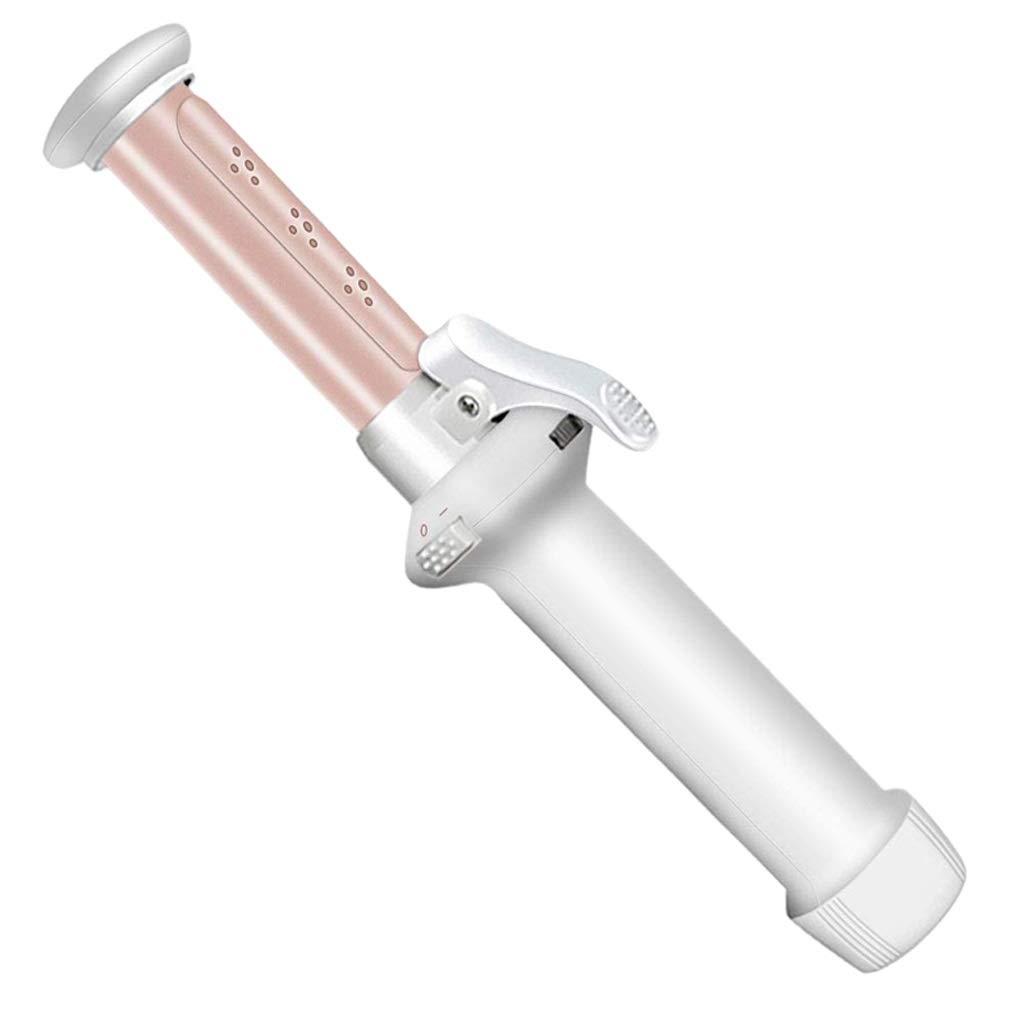 YZRL Cordless Curling Iron 1-Inch Ceramic Curling Wand Professional 2 in 1 Mini Hair Curler for Loose Curls USB Rechargeable Portable