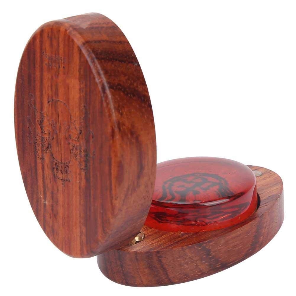 Zyyini Rosin,Professional Violin Rosin Light Low Dust Rosin for Bows for Violin Viola and Cello in Violin Style with Wood Case (2#)