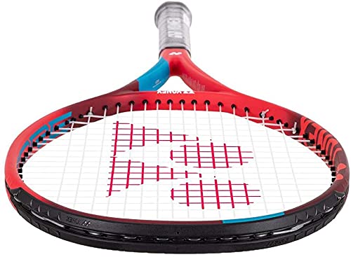 Yonex VCORE 26 Red 16x18 Junior Racquet - String with Cover - Scaled Down Adult Technology