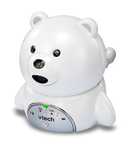 VTech VM346 Bear Video Baby Monitor with Automatic Infrared Night Vision, Soothing Sounds & Lullabies, Temperature Sensor & 1,000 feet of Range