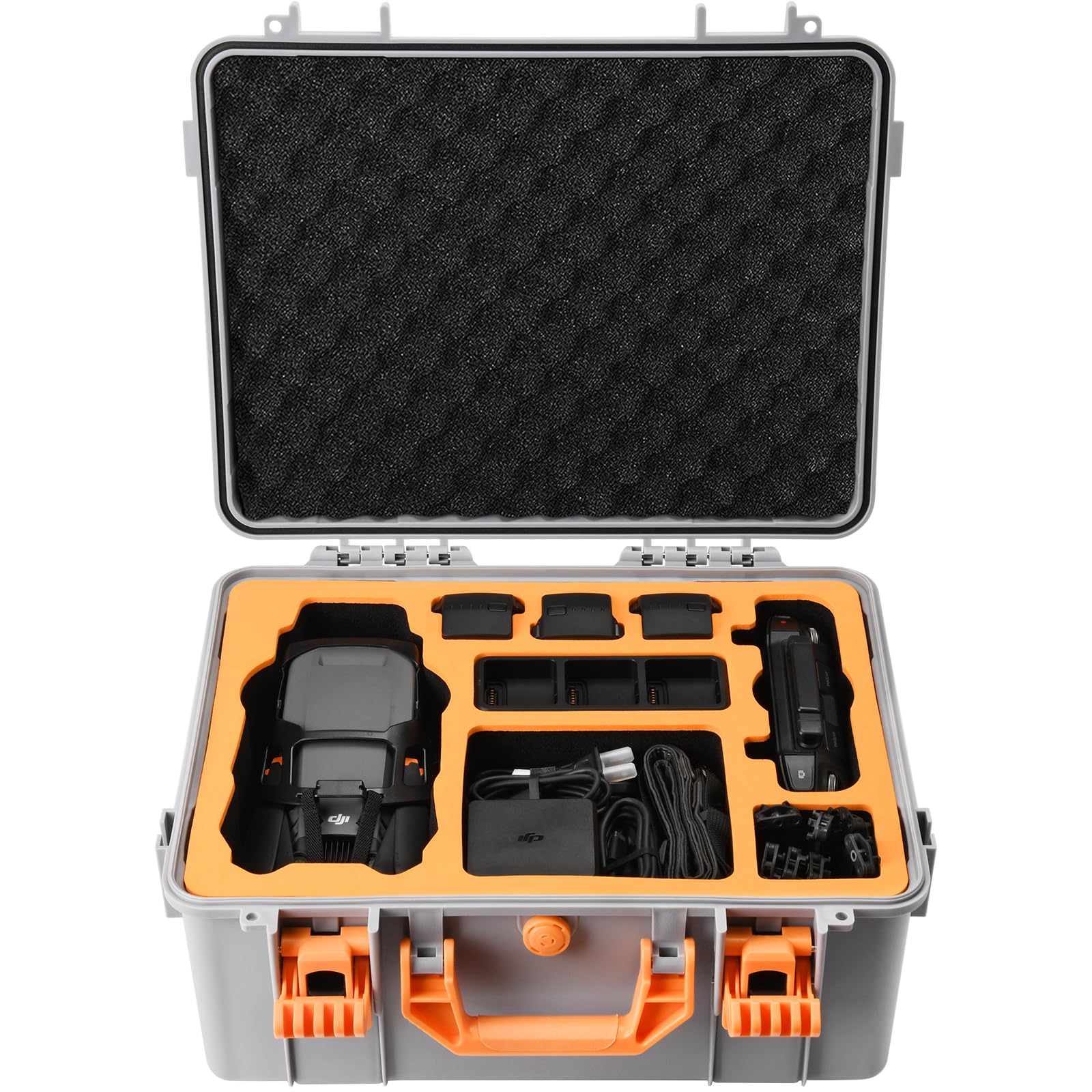 YETEETH Hard Case for DJI Mavic 3 Pro, Waterproof Pressure Resistant Carrying Case Compatible with DJI Mavic 3 Pro/Cine/Mavic 3/Classic/DJI RC Pro/RC/Goggles 2/Integra/DJI Motion/Motion 2 Accessories