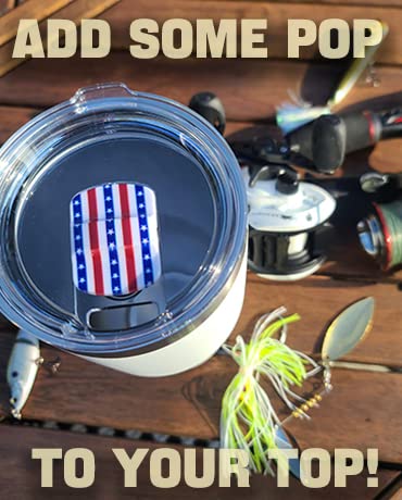 Yeti Magnetic Slider Replacement - Yeti Magslider replacement - Yeti lid magnet fits All Yeti Tumbler Magslider Lids - (USA)-BPA FREE/HAND WASH ONLY