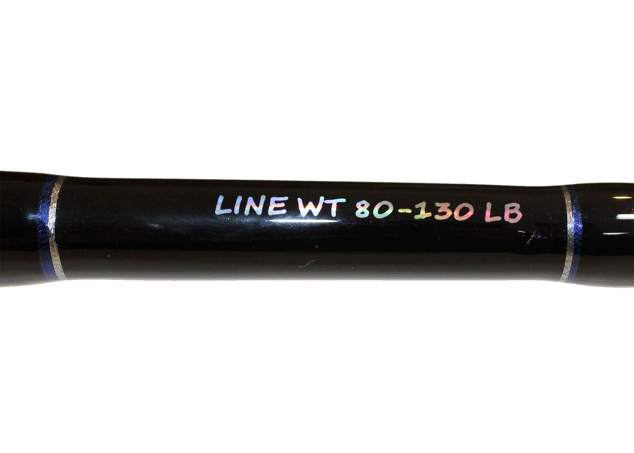 Xcaliber Marine Pair of PRO Tournament Series 6' 80-130 LB Saltwater TROLLING RODS Includes Bent and Straight Butt