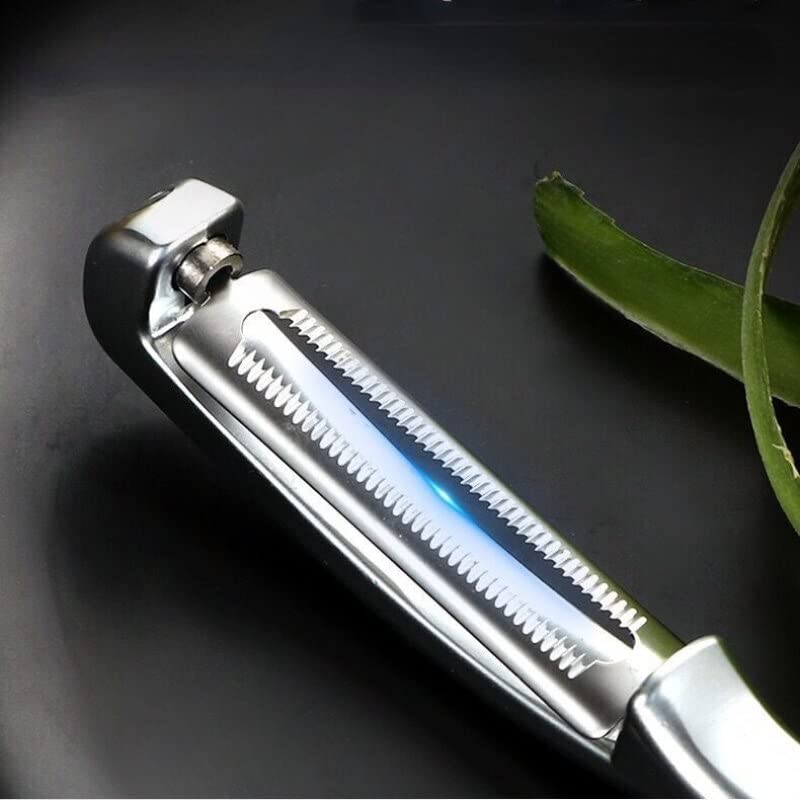 Zinc Alloy Potato Peeler Cucumber Carrot Peeling Knife Vegetable Fruit Sweet Potato Multifunctional Peeling Tool锌合金土豆削皮器黄瓜胡萝卜削皮刀蔬菜水果红薯多功能削皮工具