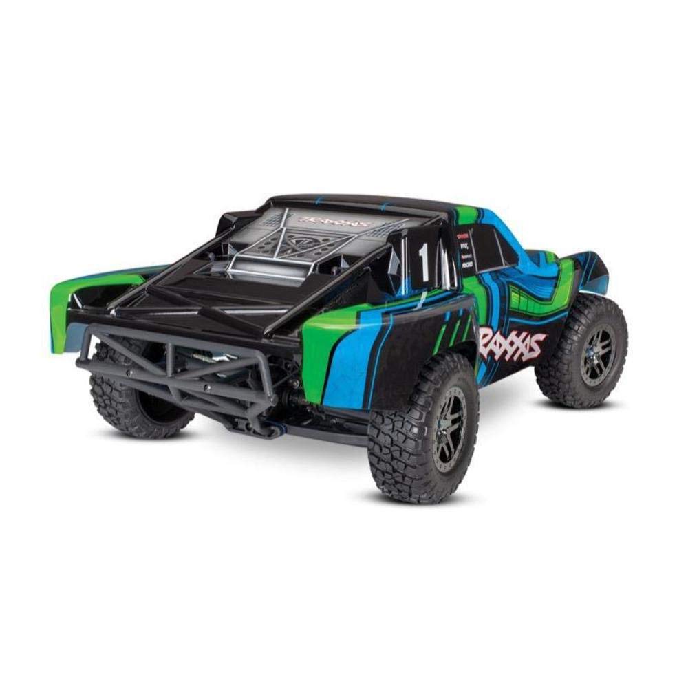 Traxxas Slash 4x4 Ultimate, 4x4 RC Truck, 1/10 Scale, 60+ mph, Green