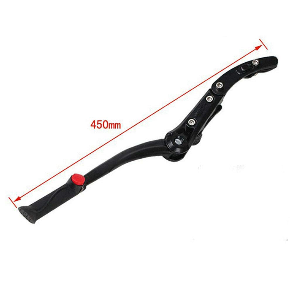 teraysun Aluminium Alloy Bike Kickstands Cycling Mountain Bike Adjustable Stand