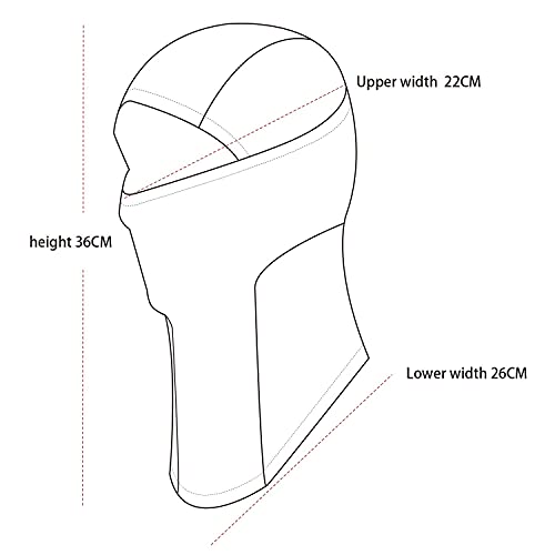 YLXS Balaclava Face Mask for Men Riding Running Fishing Sun Protection Dustproof Face Mask Summer Autumn