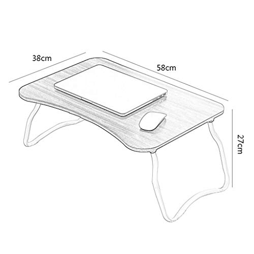 YLYAJY Folding Computer Desk, Simple Writing Table for Home Office Study Computer Desk with Bookshelf, Office Desk, Writing Desk for Home Office Furniture