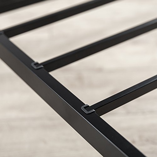 ZINUS Quick Lock Bunkie Board / Box Spring & Bed Slat Replacement / Metal Frame with Steel Slats / Easy Assembly, King, Bunkie Board only