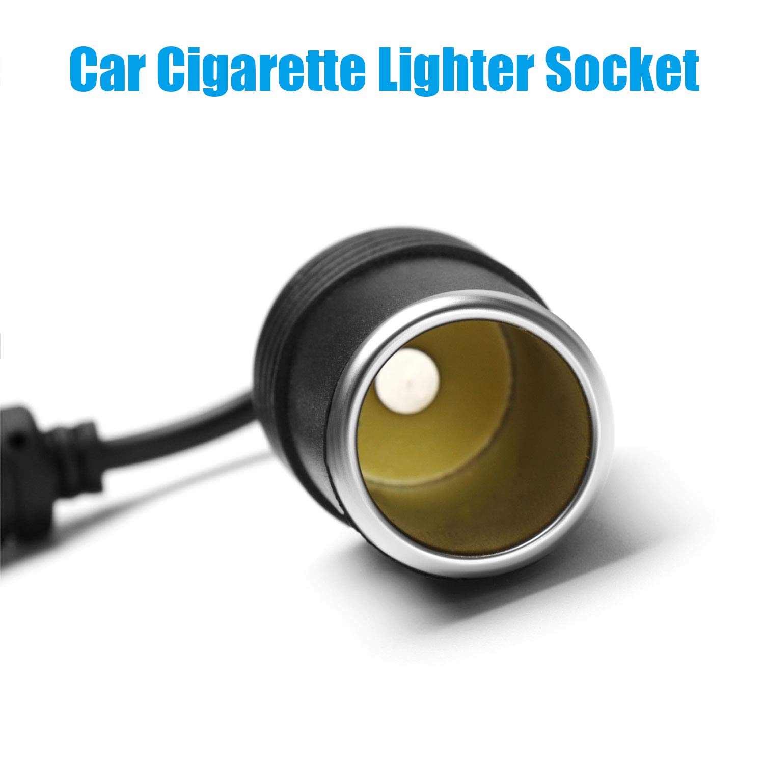 YONHAN AC to DC Converter 24W 2A Car Cigarette Lighter Socket 100~250V to 12V AC/DC Supply Adapter Transformer, is NOT Compatible with Any Devices which Start/Working Current May Surpass 2 Amperes