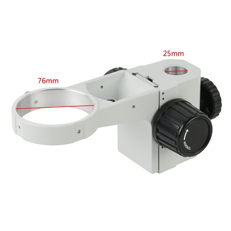 YUTR Industrial Binocular Trinocular Microscope Camera Stand Holder Arm Bracket 76mm Universal 360 Rotating Maintenance Workbench (Color : E, Size : 375 * 255MM)