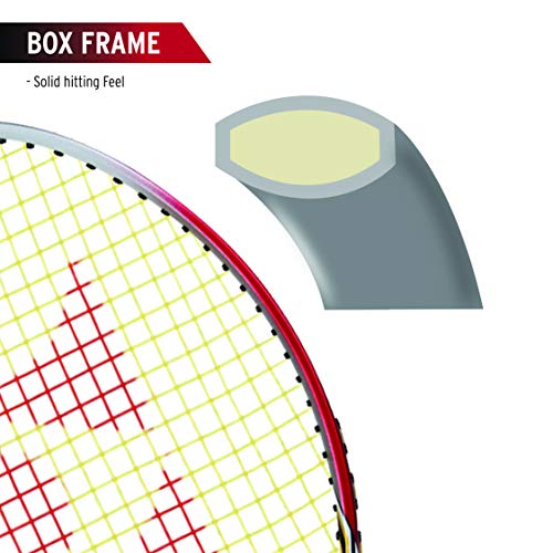 YONEX Carbonex 8000 Plus, 3U-G4 (White/Red)