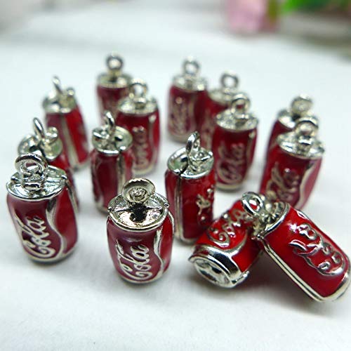 ZAMTAC 7817mm Metal Alloy Coke Shape for DIY Charms Supplies for Jewelry