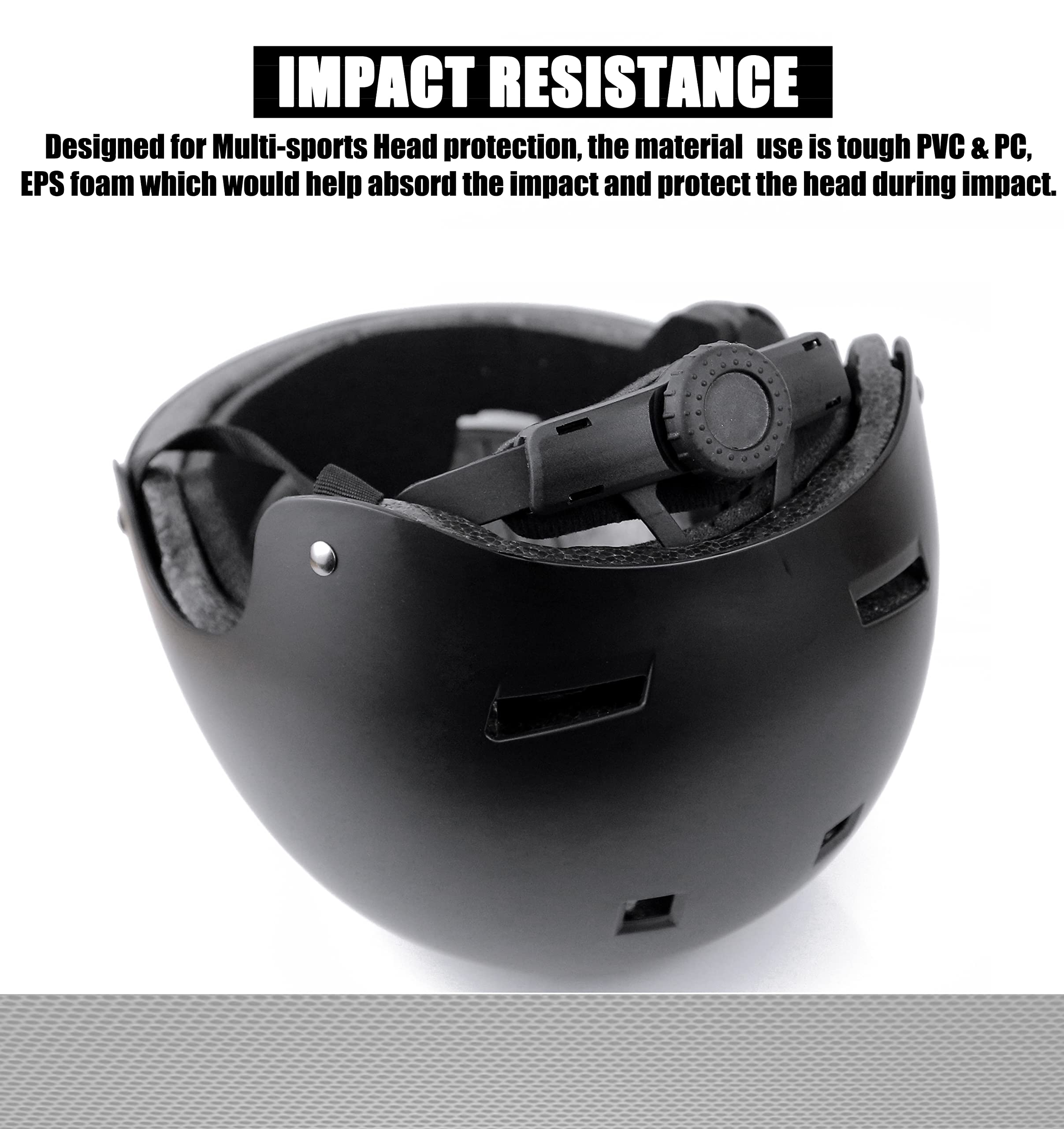 Tourdarson Skateboard Helmet Impact Resistance Ventilation for Youth & Adult