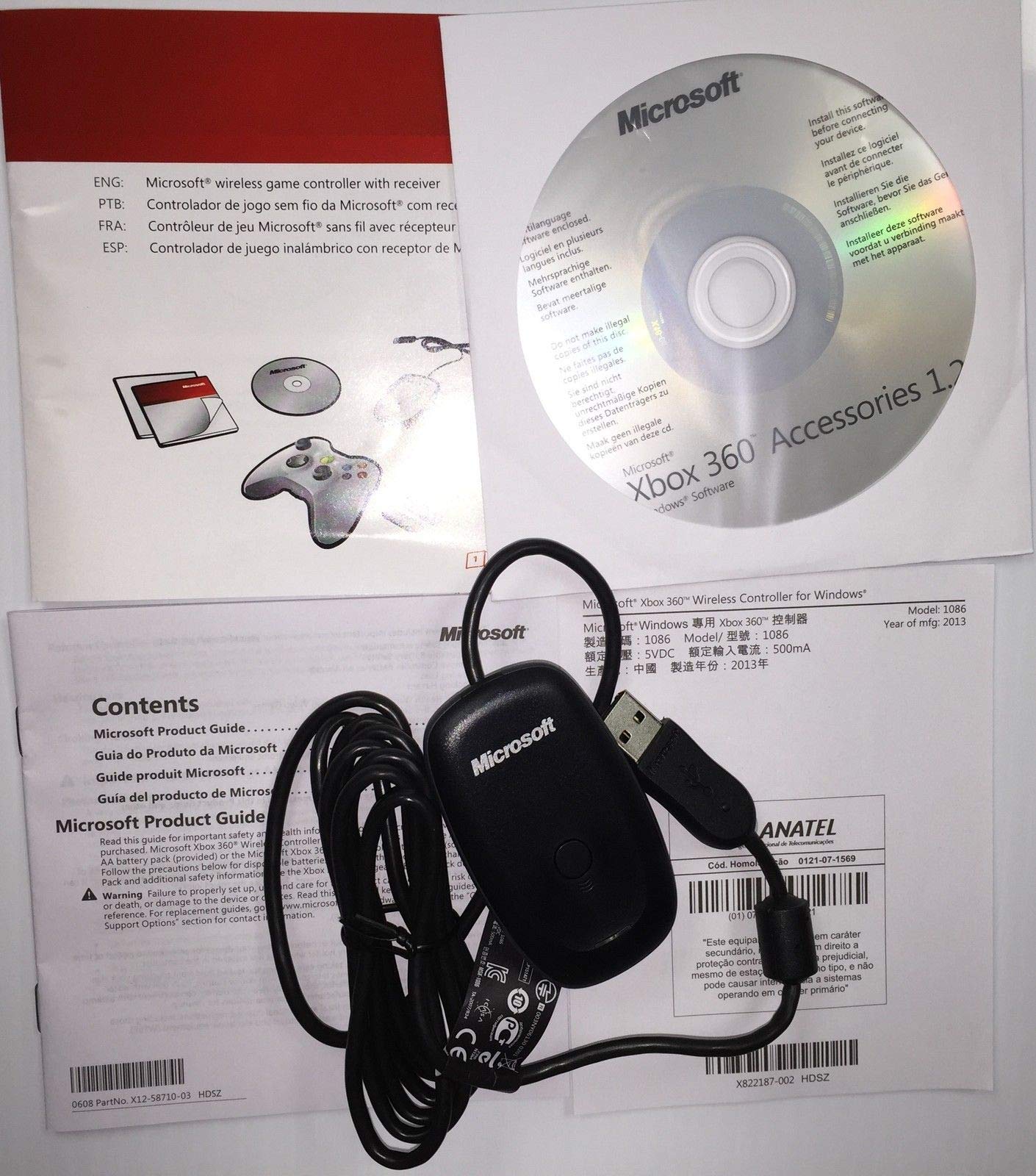 Xbox 360 Wireless Gaming Receiver for Windows