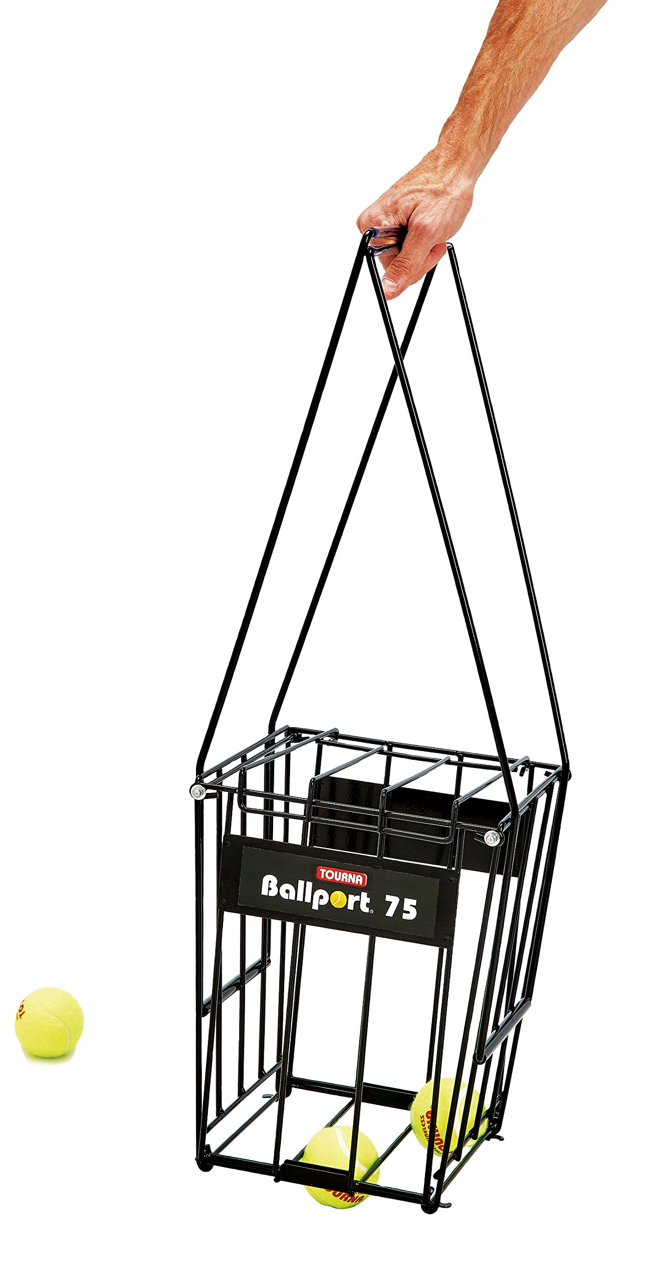 Tourna Ballport 75 Ball Tennis Hopper