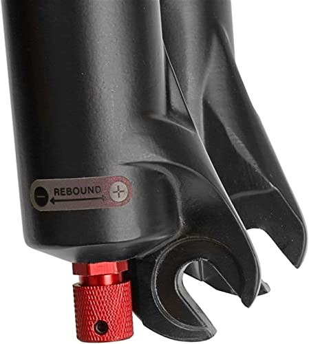 YZPTD MTB Fork. Air Bicycle Air Fork Supension Rebound Adjustment 26/27.5 / 29er Straight Lock Conical Mountain Fork for Disc Brake Bicycle Accessories