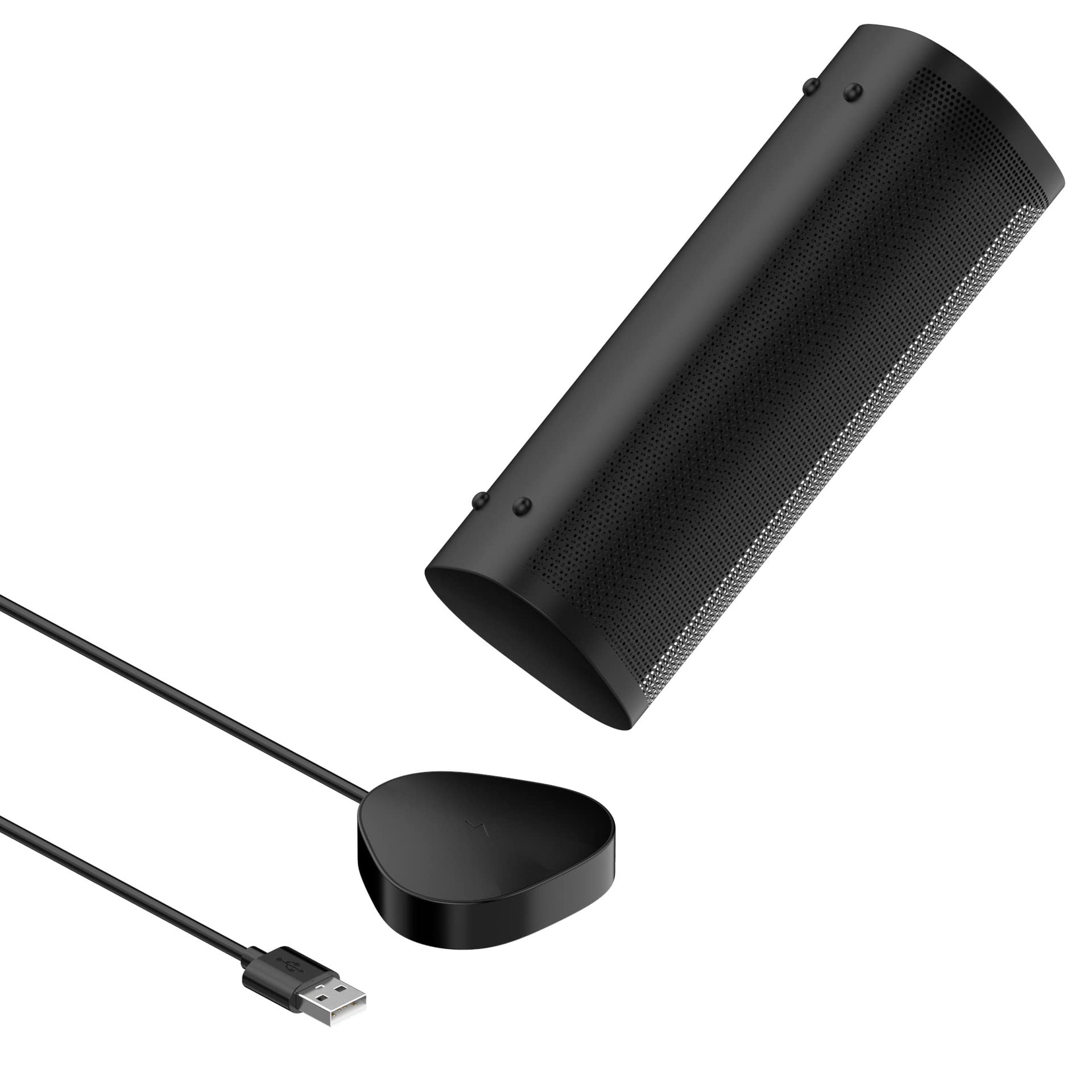 ZLiT for Sonos Roam Charging Base,Wireless Magnetic Charging Dock Pad Base for Sonos Roam Roam SL Portable Bluetooth Speaker Charging Station (Black)