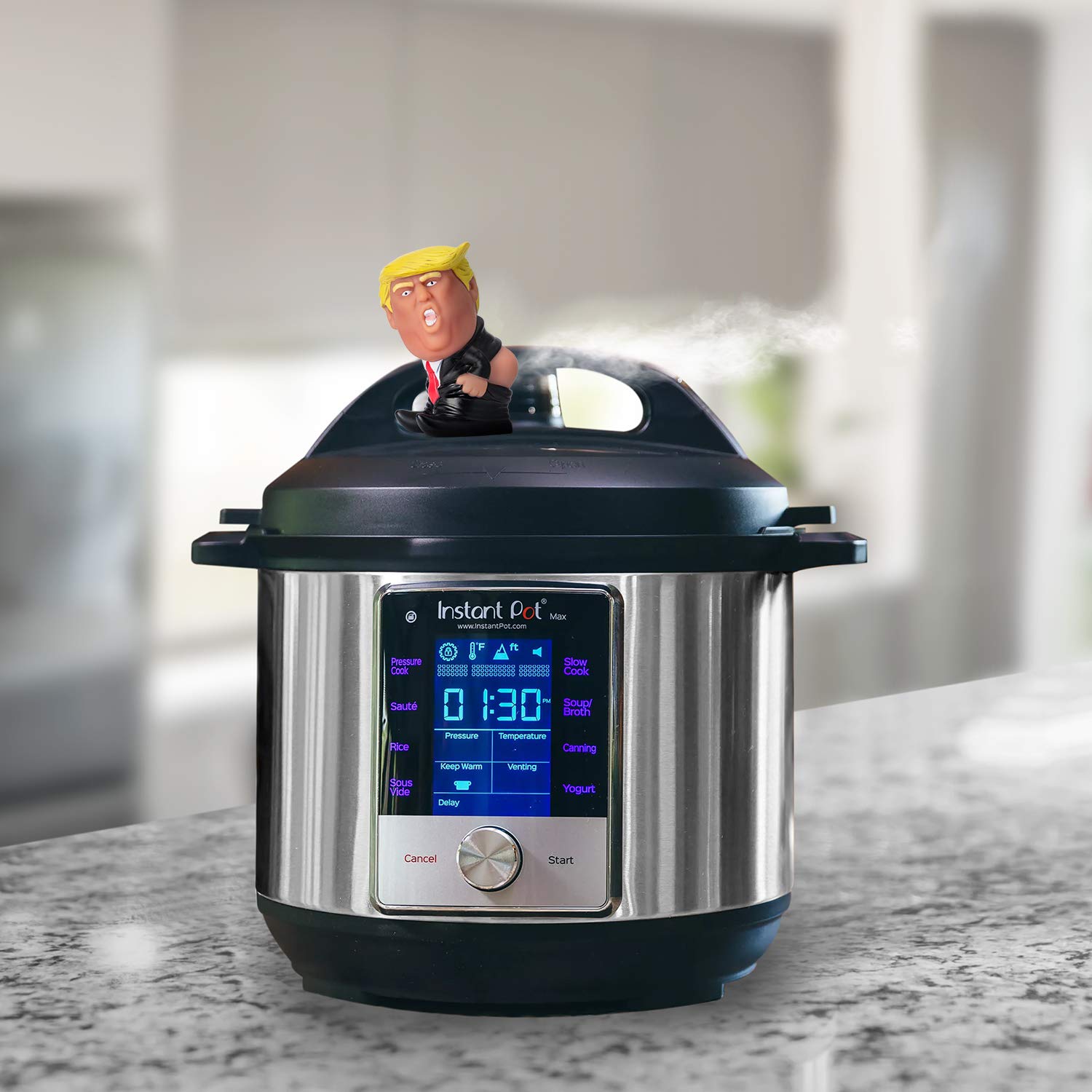 Yolococa Steam Release Diverter For Instant pot Cupboards/Cabinets protector 360° Redirect Silicone Kitchen Accessory