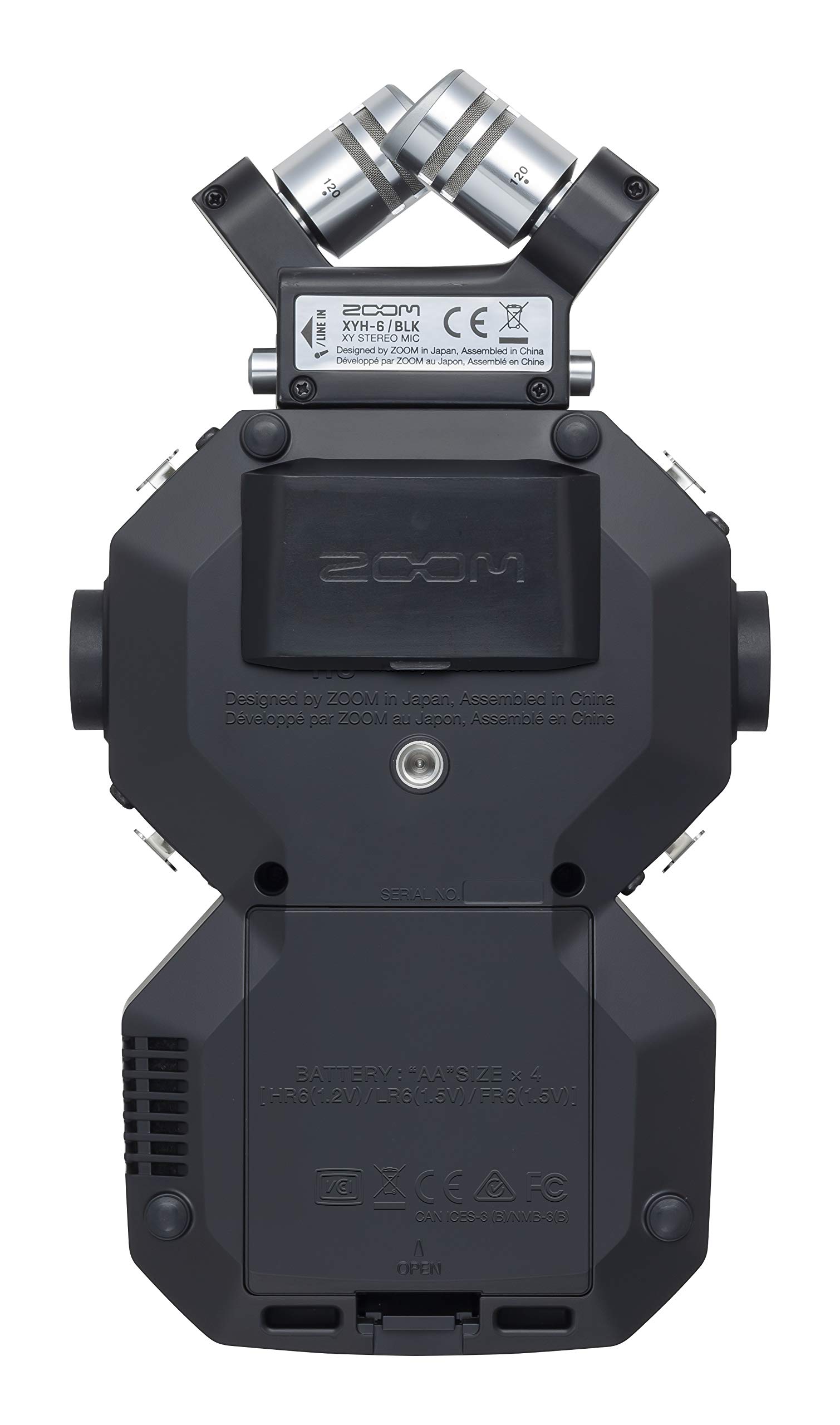 Zoom H8 12-Track Portable Recorder, Stereo Microphones, 6 Inputs, Touchscreen Interface, USB Audio Interface, Battery Powered, for Stereo/Multitrack Audio for Video, Podcasting, and Music