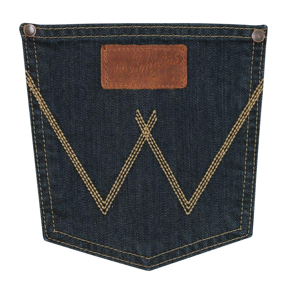 Wrangler Men's Retro Relaxed Fit Straight Leg Jean, Worn Bark, 33x30