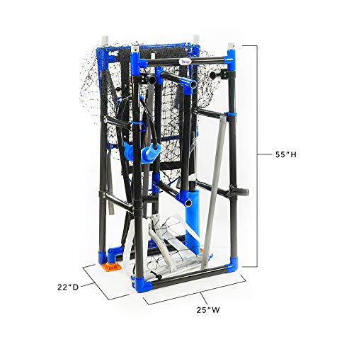 Volleyball Training Equipment Aid-The Perfect Volleyball Spike Trainer and Volleyball Serving Trainer with Adjustable Target Stand for Setting and Passing Practise.