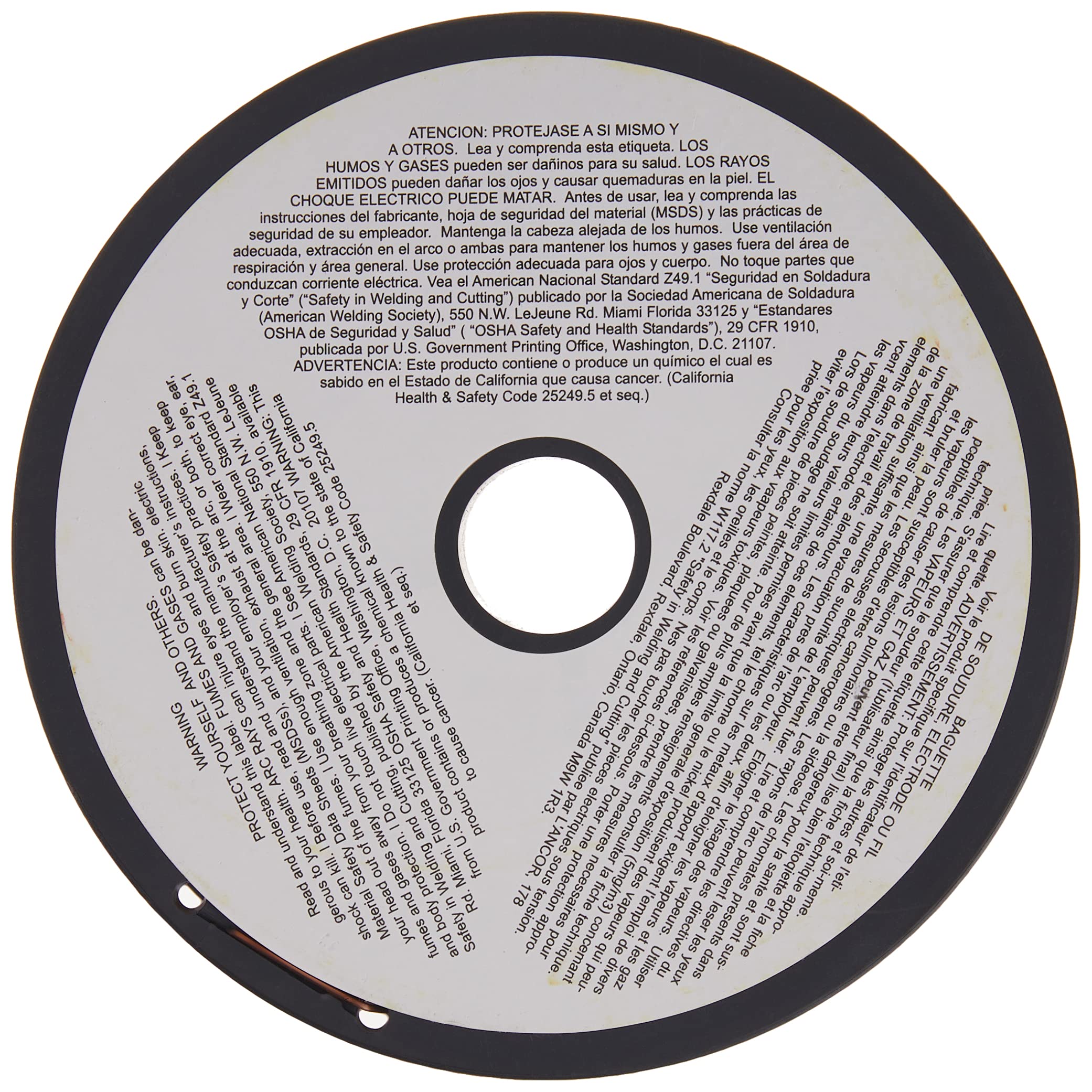 US Forge Welding Solid Mild Steel MIG Wire .030 2-Pound Spool #00662