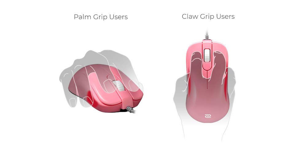 ZOWIE S1 Divina Version Mouse for e-Sports, Pink