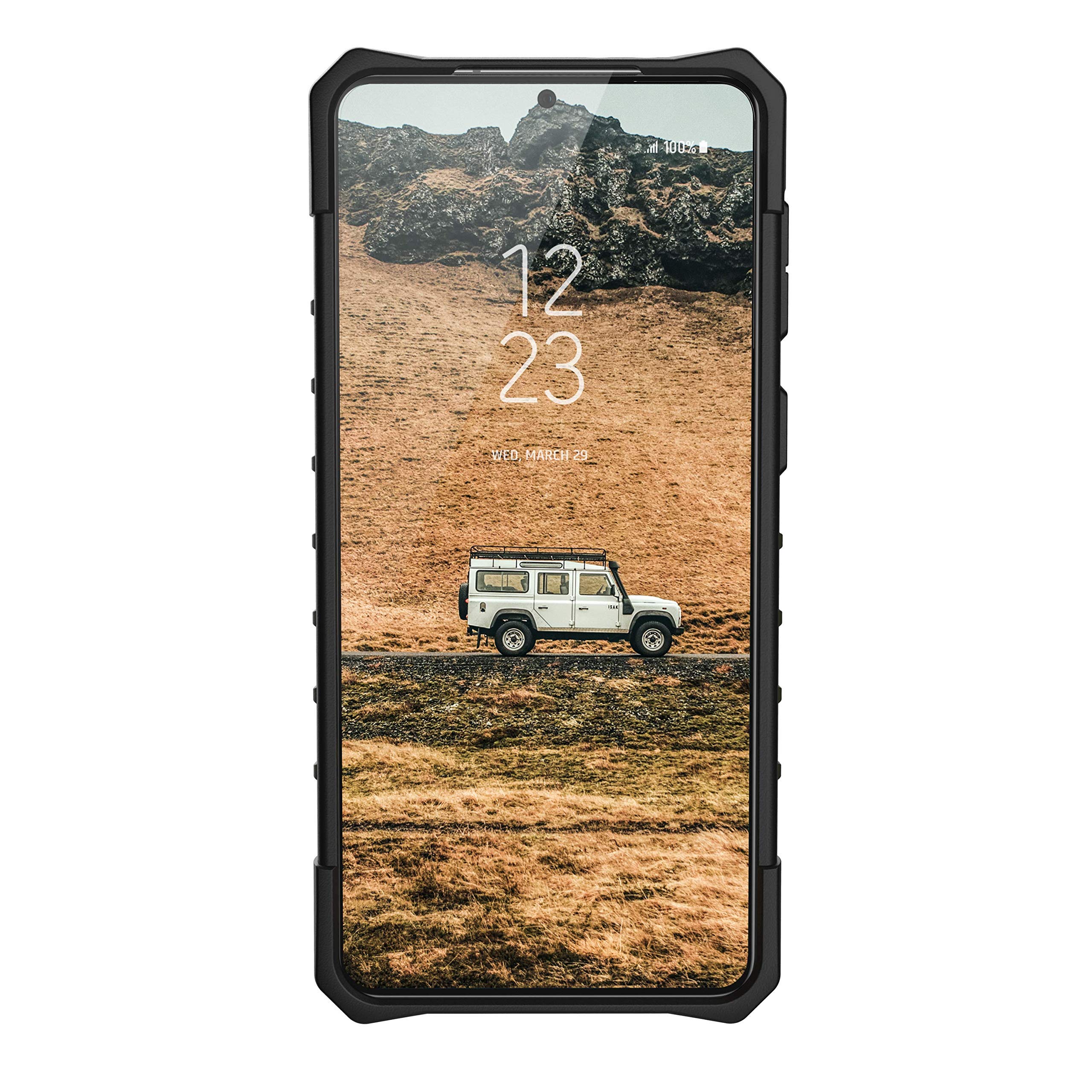 URBAN ARMOR GEAR UAG Designed for Samsung Galaxy S21 Plus Case Camo Forest Rugged Lightweight Slim Shockproof Pathfinder SE Protective Cover, [6.7 inch Screen]