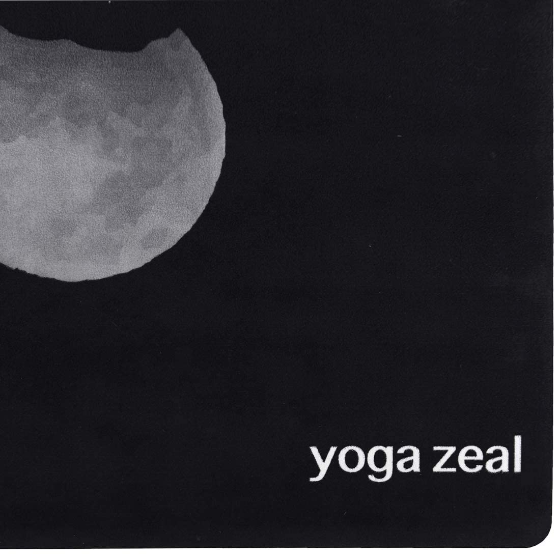 Yoga Zeal Moon Phases Yoga Mat - Luxuriously Soft, Non-Slip, Hot Yoga Mat