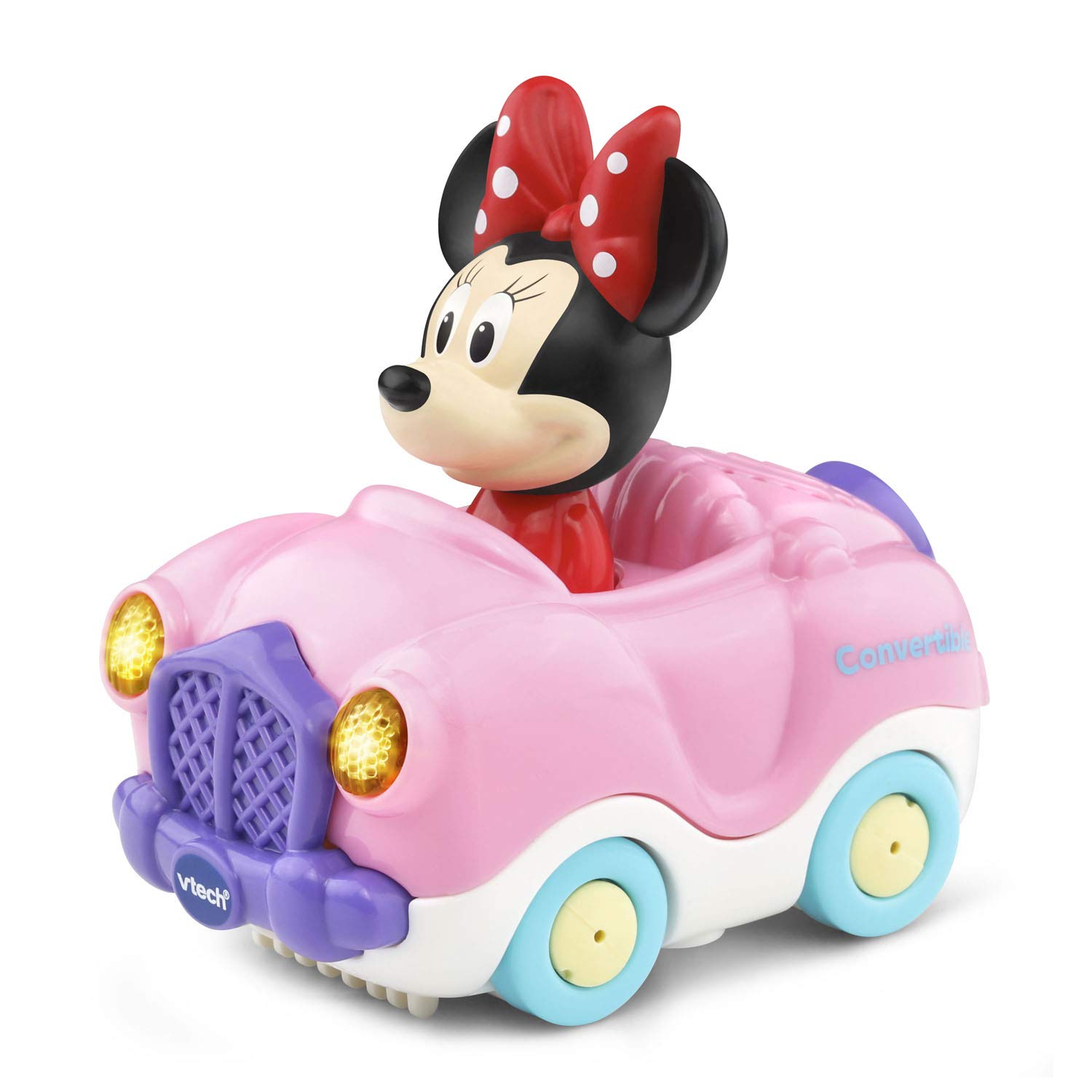 VTech Go! Go! Smart Wheels Disney Starter Pack with Mickey Mouse Convertible, Minnie Mouse Convertible and Donald Duck SUV, Multicolor
