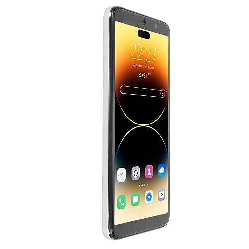 Vikye Ultra Thin 6.1 inch 1440 3040 Resolution 16MP 8MP Unlocked Cell Phones with BT Headset, Face Unlock, Ultra HD Screen, Large Battery,11.0 (US Plug)