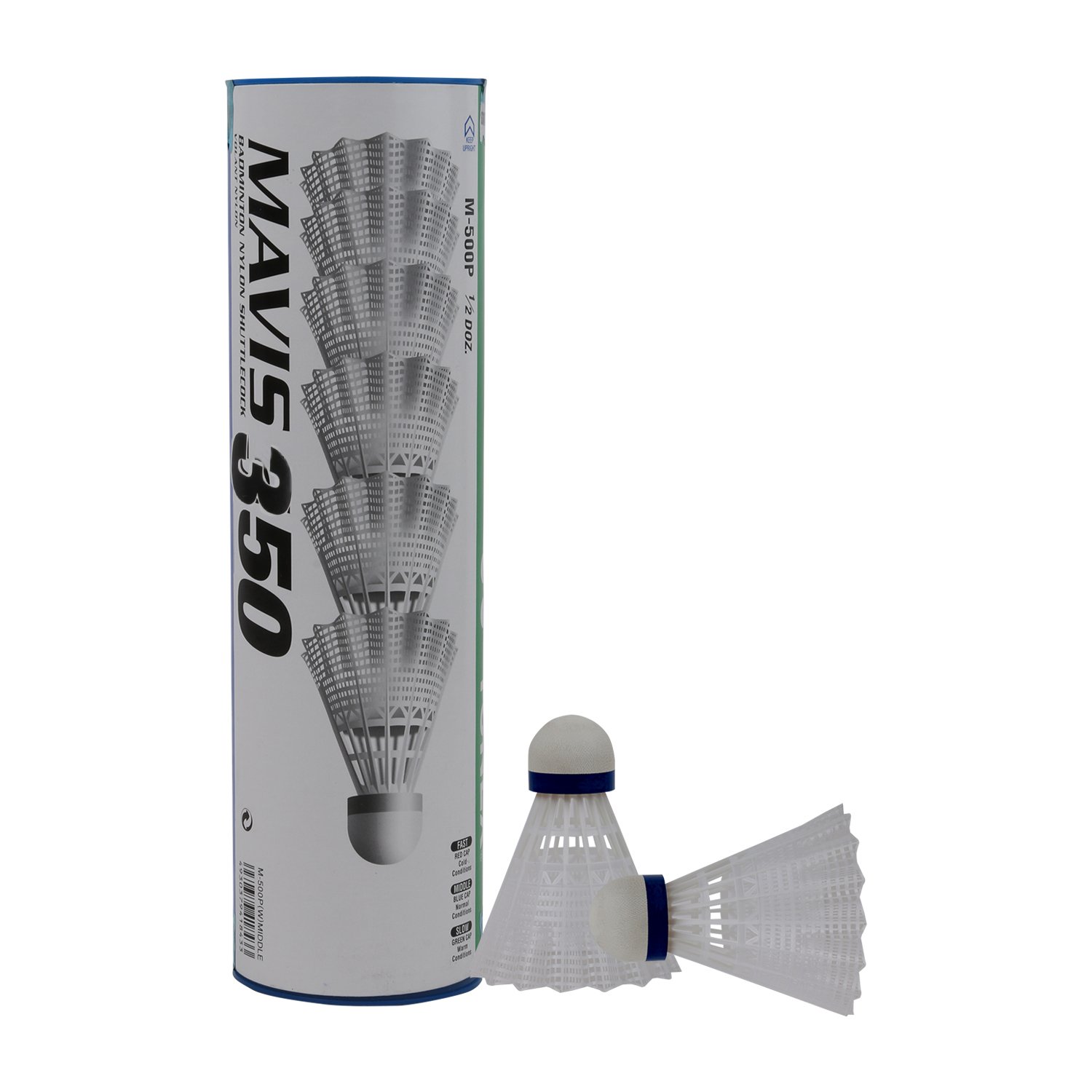 YONEX Mavis 350 White Medium Speed (1/2 dz Tube)