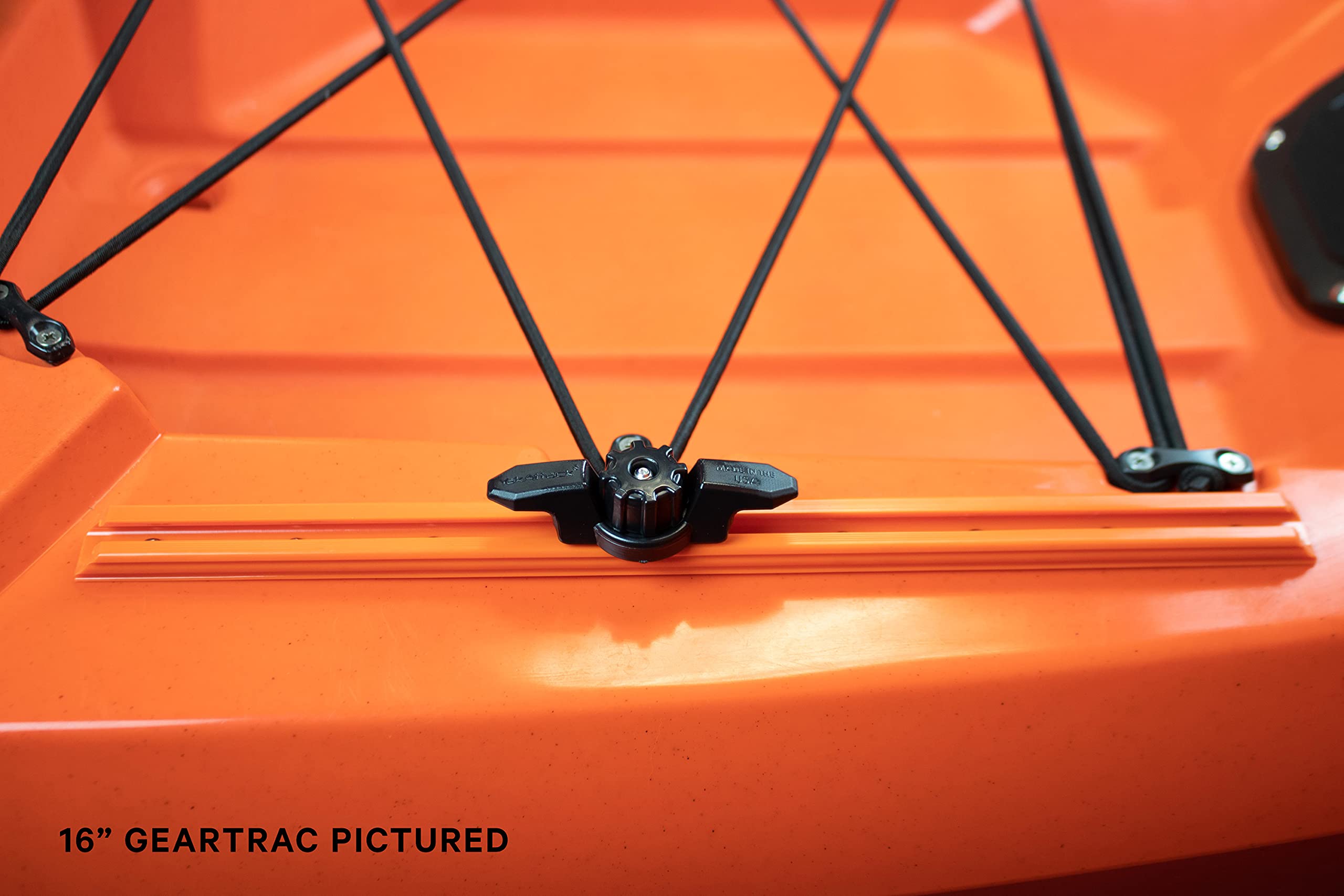 YakAttack GTSL90 16" GearTrac Light/Medium Duty Polymer Kayak Mount Track