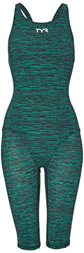 TYR TPJFO6A31032 Thresher Baja Female Open Back Green 32