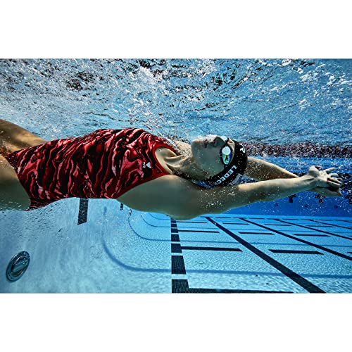TYR Women's Standard Miramar Cutoutfit Swimsuit, Red, 34