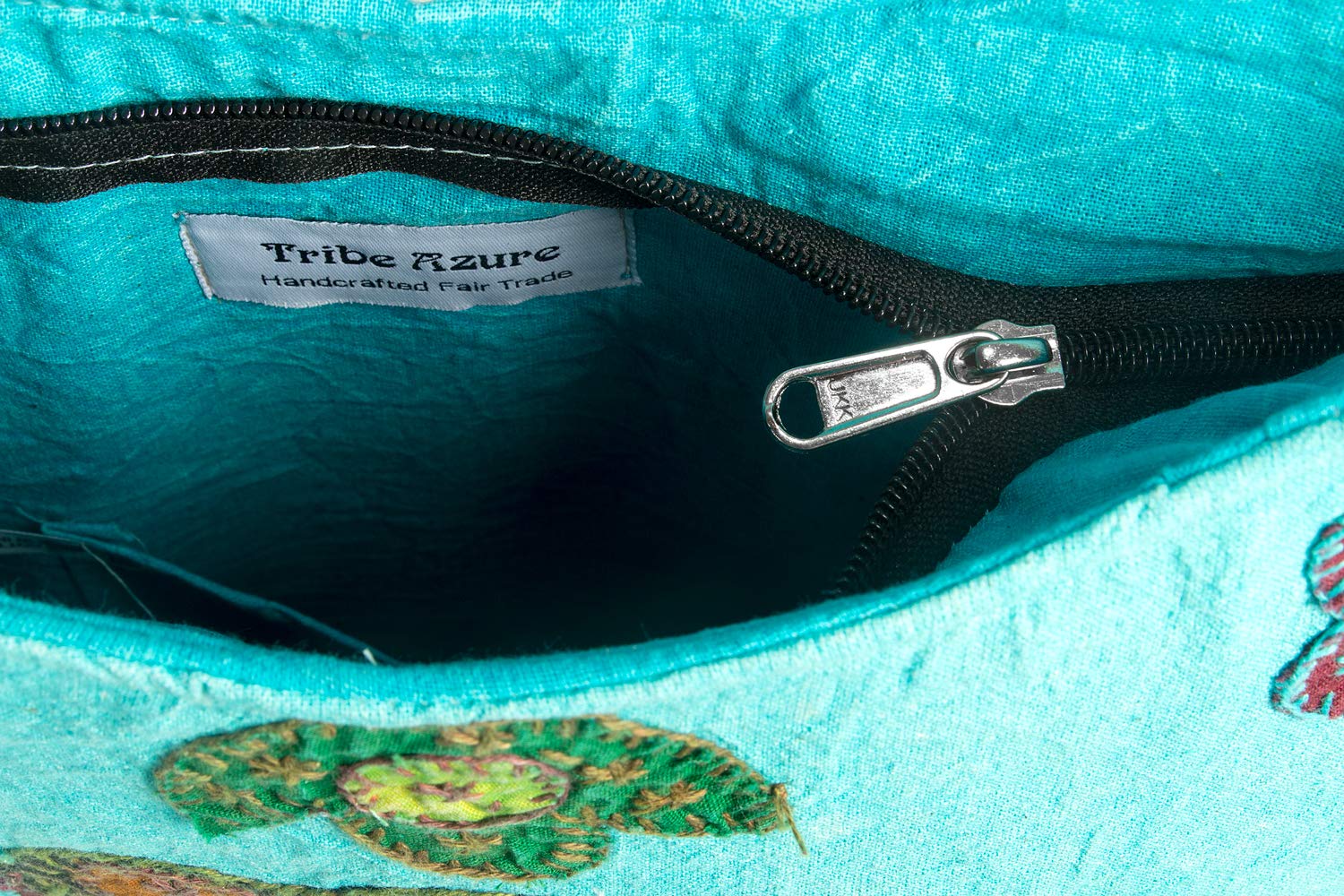 Tribe Azure Hobo Peacock Shoulder Bag Women Handbag Messenger Crossbody Casual Blue Sling Slouch Hippie