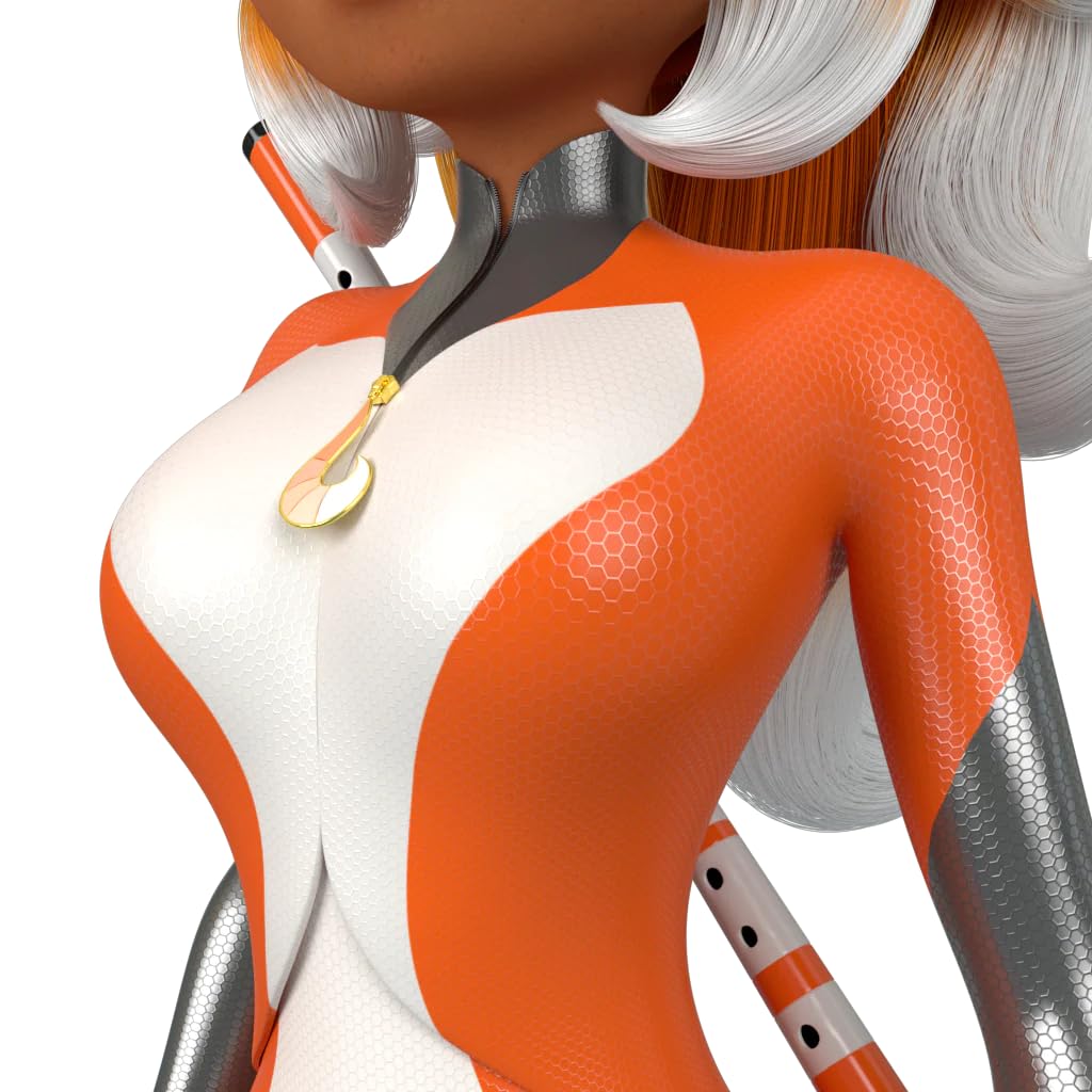 ZAG STORE Rena Rouge Transformation Stainless Steel Necklace (Orange)