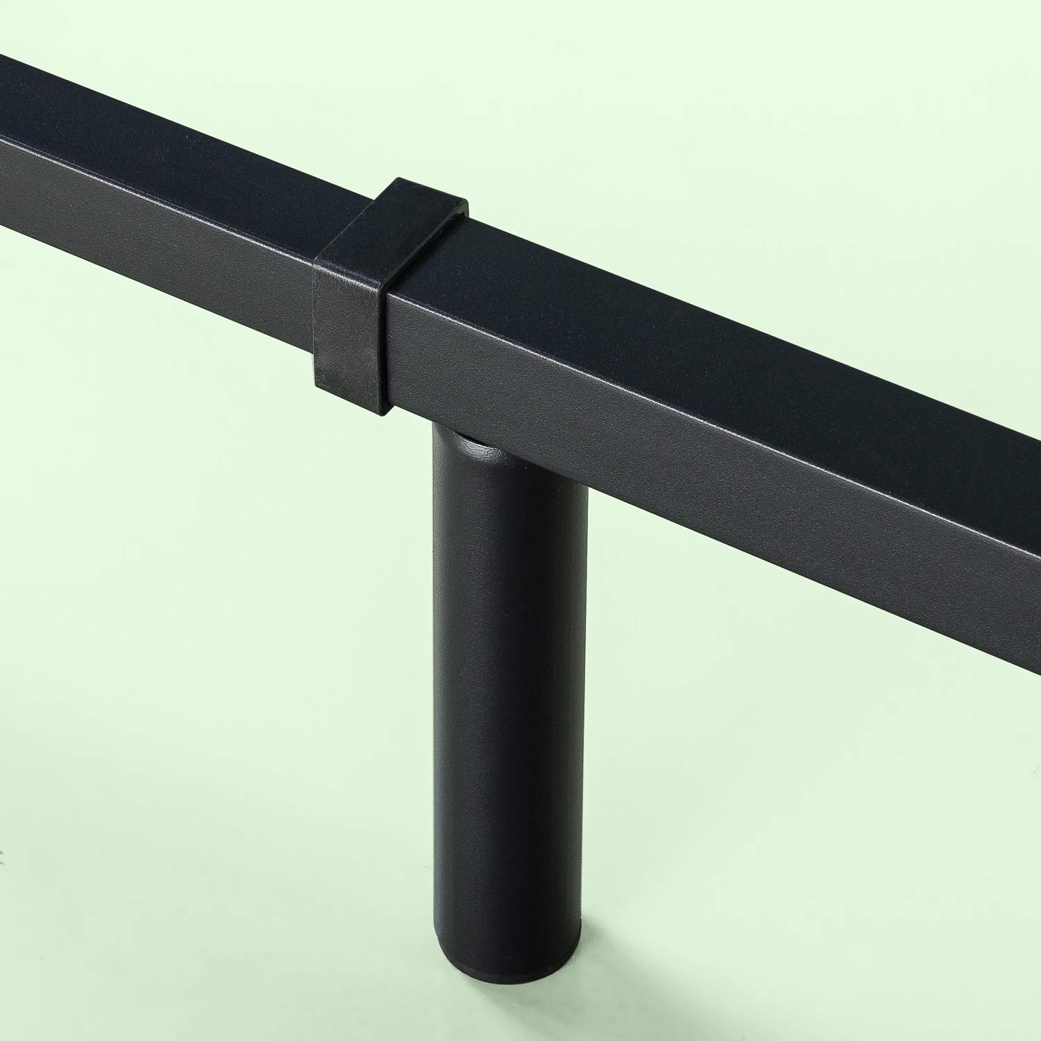 Zinus Newport Adjustable Wood Compack Bed Frame, Full to King